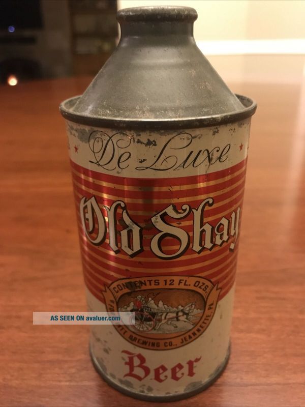 Old Shay Cone Top Can Fort Pitt Brewing Co. | #49274002