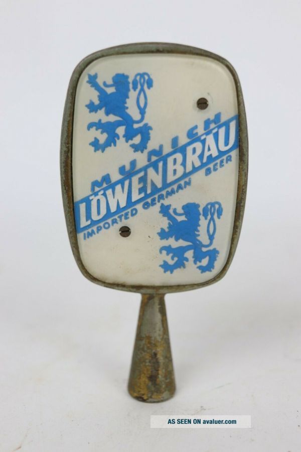 Rare Vintage Munich Lowenbrau Imported German Beer Tap Handle Made In ...