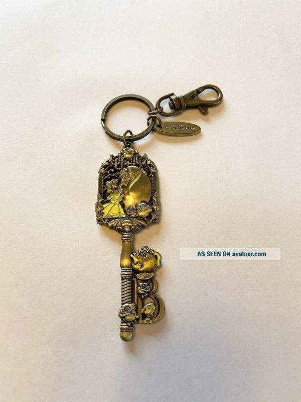 Disney Beauty And The Beast Key Chain Tokyo Disney Resort | #49330320