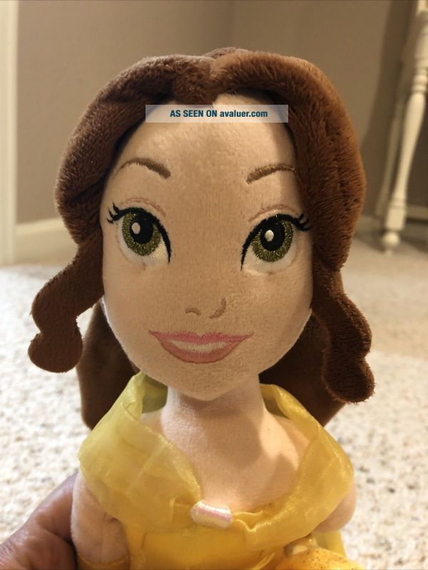 Disney Store Belle Soft Doll Beauty And The Beast 20” Plush Toy ...