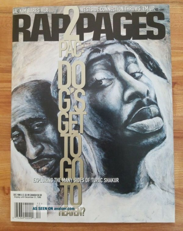 Vintage Rap Pages Magazines 2pac Shakur Exploring The Many Sides Of ...