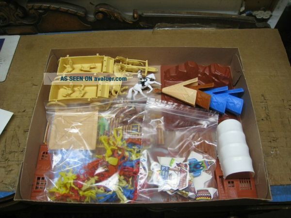 Vintage 1980 The Legend Of The Lone Ranger Western Play Set No. 894 ...