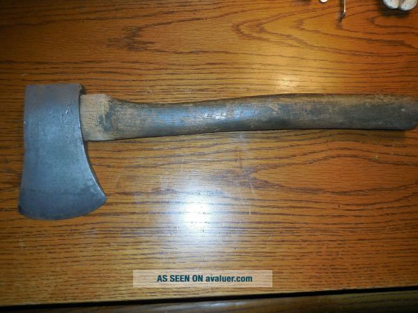 VINTAGE 1942 WW2 PLUMB US ARMY MILITARY HATCHET AXE WITH SHEATH | #49452705