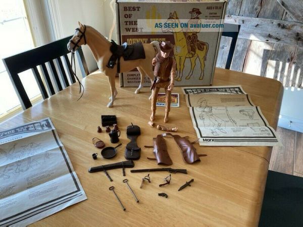 Vintage Marx Johnny West With Accessories And Box | #49401908