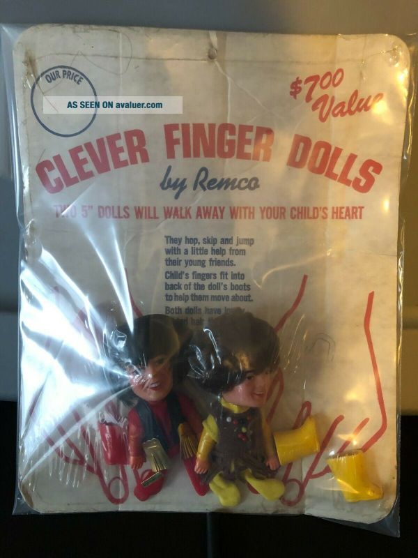 Davy Jones Mickey Dolenz The Monkees Finger Ding Dolls NRFP Clever ...