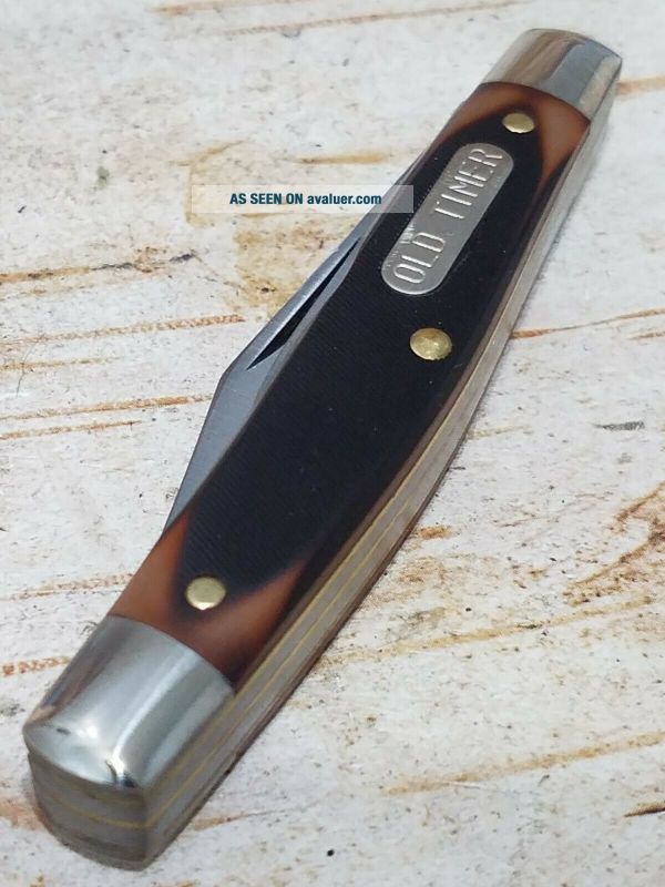 Vintage USA Schrade Old Timer 330T Middleman Jack Pocket Knife NIB ...