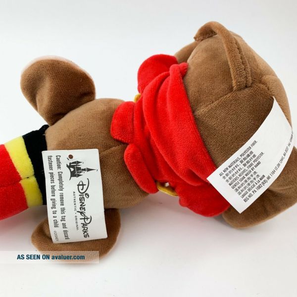 Disney Parks Timothy Mouse Plush Stuffed Animal Dumbo Ring Master 8 ...