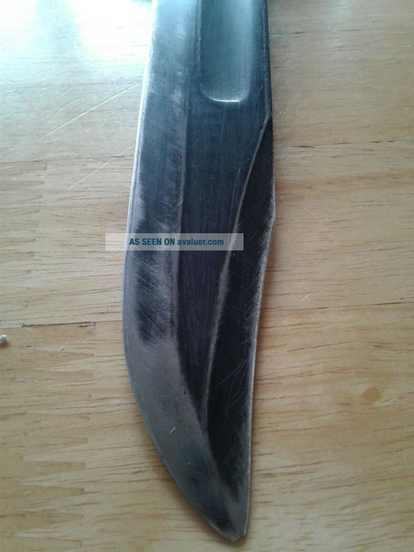 Vintage WWII Military KA - BAR Fixed Blade Knife And Sheath 7 Inch ...
