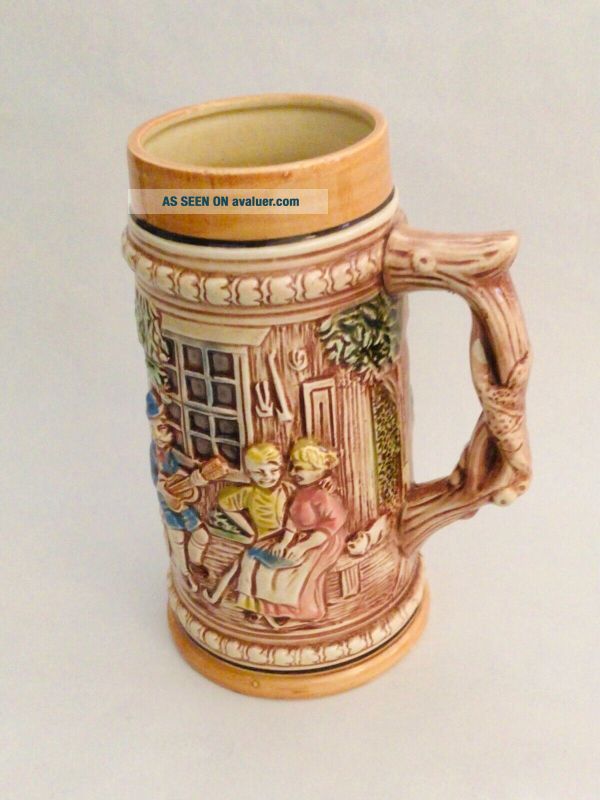 Set Of Two Vintage German Style Beer Stein ENESCO Made In Japan | #49500822
