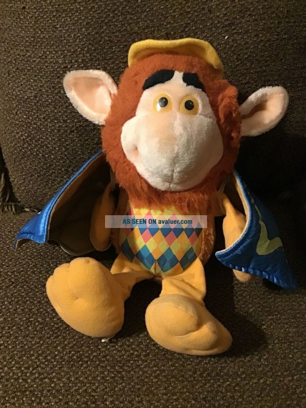 Hasbro Wing Dings Flighty Vintage Plush Bat Troll Doll 1986 WingDings ...