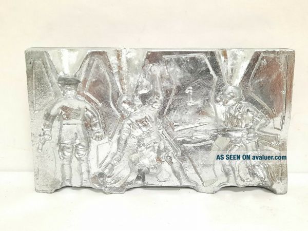 NOS Vintage RAPCO Lead Toy Soldier Cast Metal Mold German Officer ...