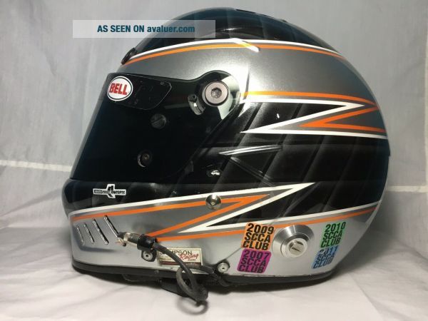 VINTAGE BELL HELMET VORTEX PRO SNELL SA2005 F1 SCHUMACHER RACING SANTA ...