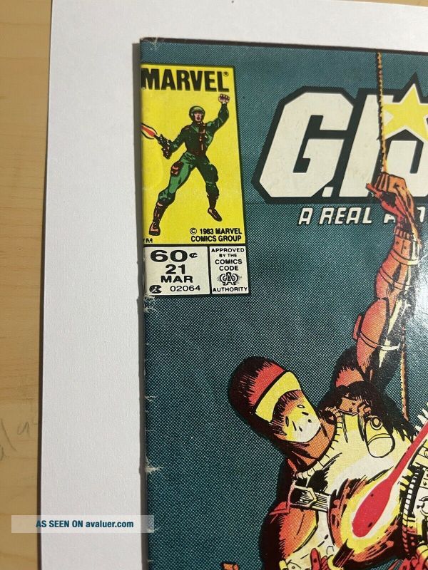 GI JOE 21 NEWSSTAND VARIANT FIRST STORM SHADOW | #49568183