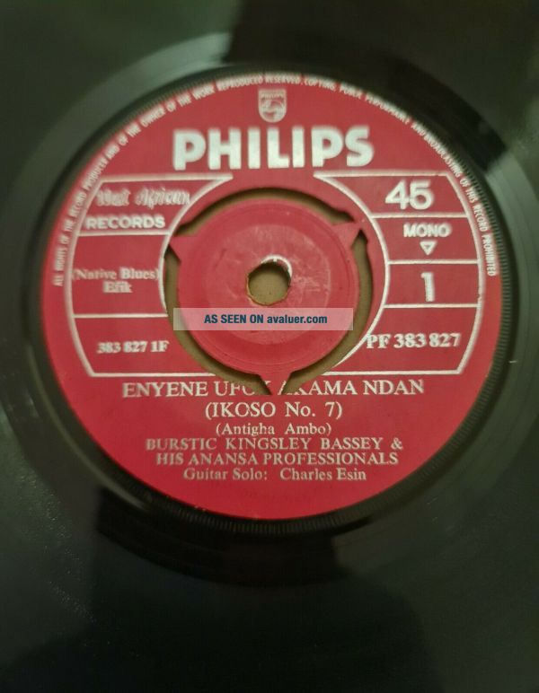 Burstic Kingsley Bassey & His Anansa Professional " Enyene Ufok " Rare ...