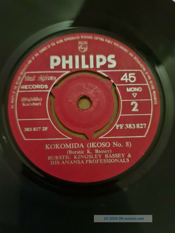 Burstic Kingsley Bassey & His Anansa Professional " Enyene Ufok " Rare ...