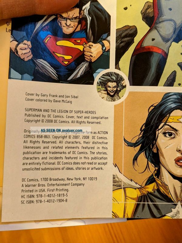 Superman And The Legion Of Superheroes Jones Frank DC Comics HC | #49595449