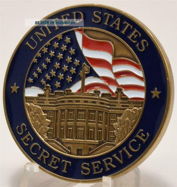 Vintage 1990s USSS US Secret Service Agent The White House Challenge ...