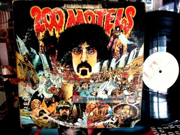 Frank Zappa 2Lp Set 200 Motels W Booklet GETTING HARD TO FIND THE ...