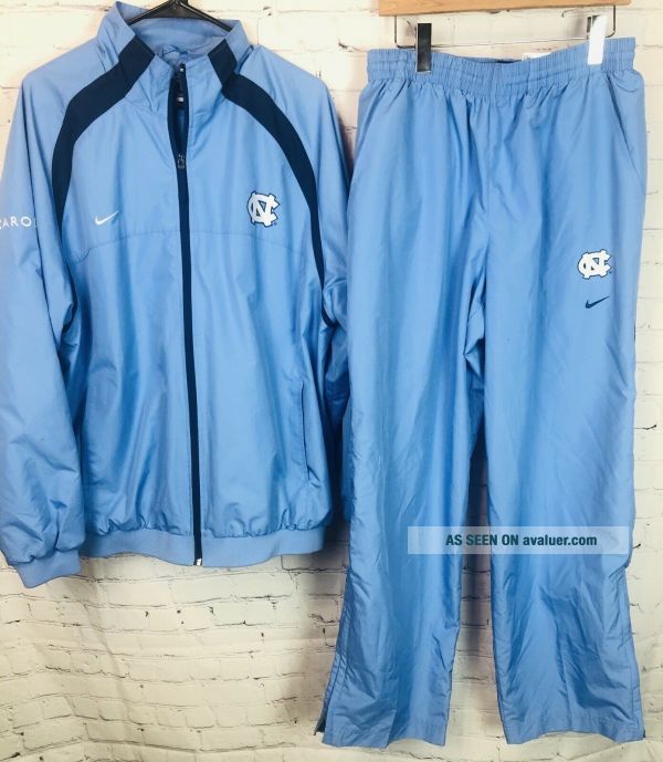Vintage Nike University Of North Carolina UNC Tarheels Track Sweat Suit ...