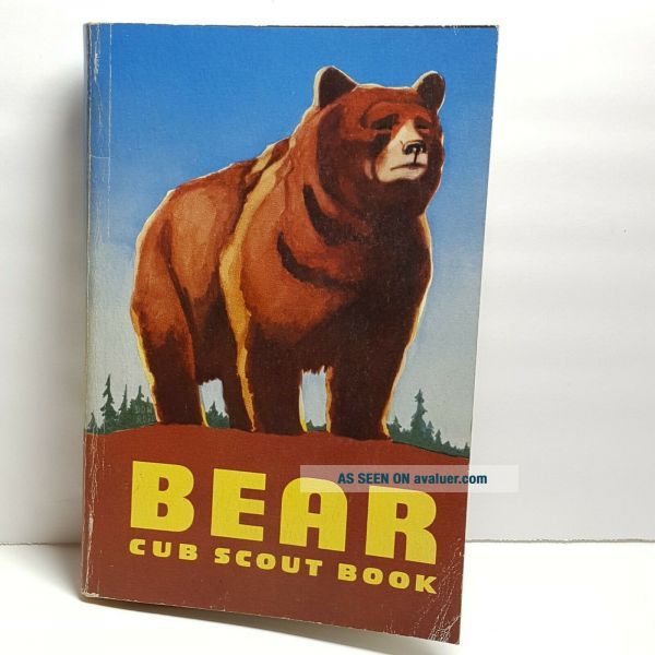 Bear Cub Scout Book Boy Scouts America Vintage 1960s | #49709430