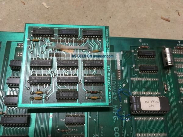 MS PACMAN Ms Pac - Man Arcade Game PCB Board MRS PACMAN | #49779223