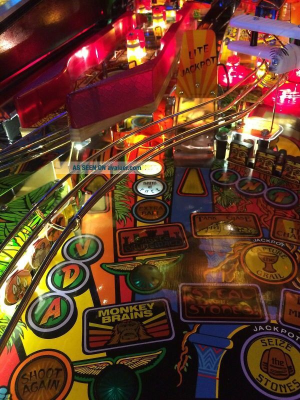 Eject Light For Indiana Jones Pinball - Interactive With Game Play IJ ...