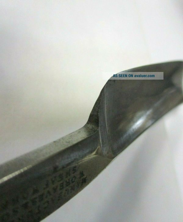 Vintage W. GREAVES & SONS SHEAFWORKS 13/16 " STRAIGHT RAZOR Horn Scales ...