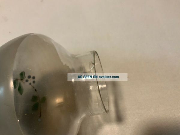 Blue Milk Glass Miniature Kerosene Oil Lamp P&A Hornet Burner Smith ...