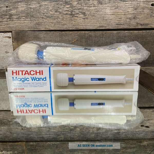 Vintage Hitachi Magic Wand HV - 250R 2 Speed Body Massager Vibrator W ...