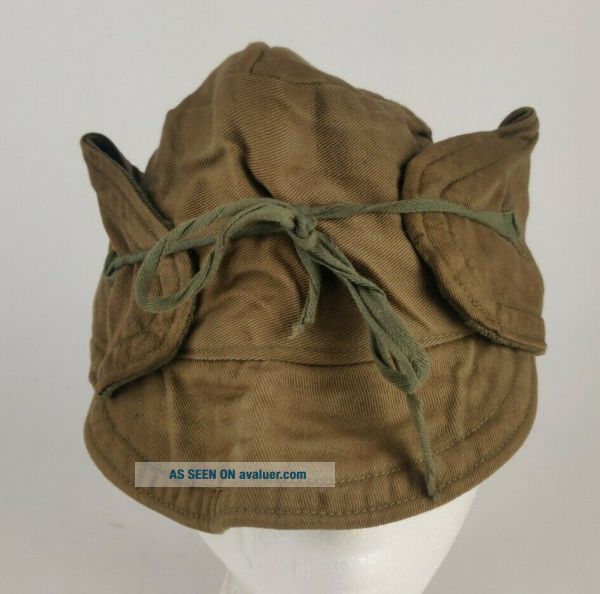 WWI WW1 Era US Army M1907 Cotton Cold Weather Field Cap Size 7 1/2 ...