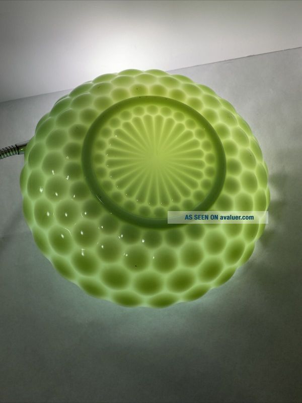 Vintage Anchor Hocking Fire King Jadeite BUBBLE BOWL 8 1/2” Gorgeous ...