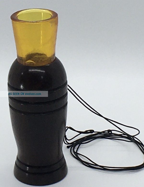 Vintage Herter’s Vit Glodo Duck Call With Leather Pouch | #50017314