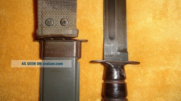 USN Mark 2 WWII U S Navy Fighting Knife Camillus With USN Mk2 Sheath ...