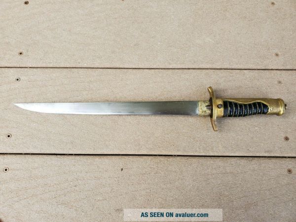 WWII JAPANESE POLICE DAGGER / SHORT SWORD (/ AUTHENTIC WWII) | #50000675