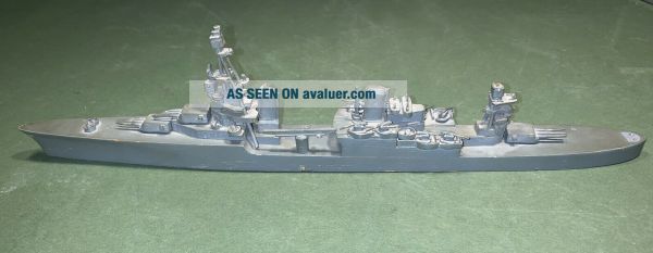 WWII Ship ID Recognition Model USS Chicago Comet Metal Products US Navy ...