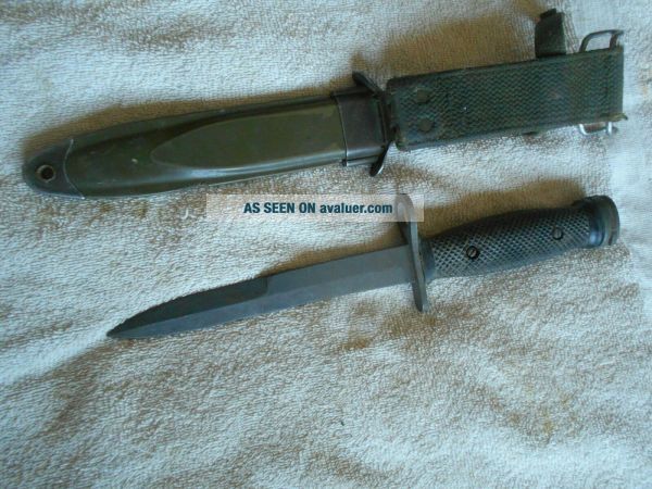 WW2 US M1 Carbine Bayonet With M8A1 Scabbard | #50045537