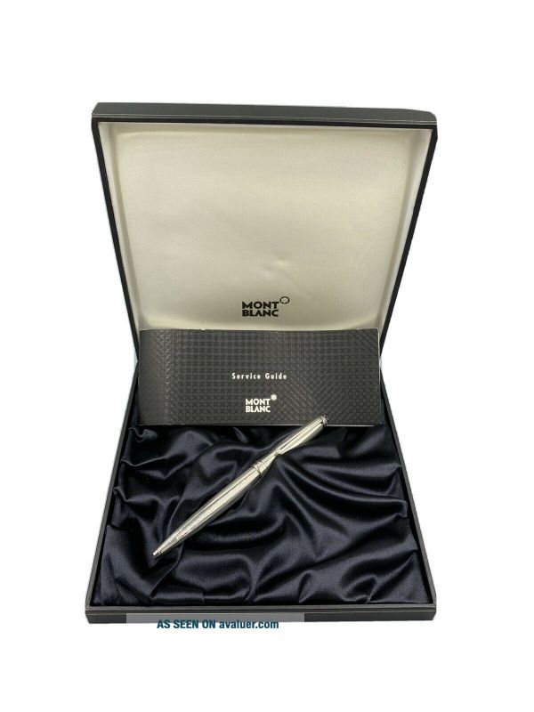 Montblanc Meisterstuck Solitaire Silver Ballpoint Pen | #50058704
