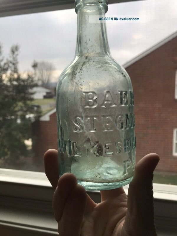 Baer And Stegmaier Pre Prohibition Beer Bottle 1850s | #50058495