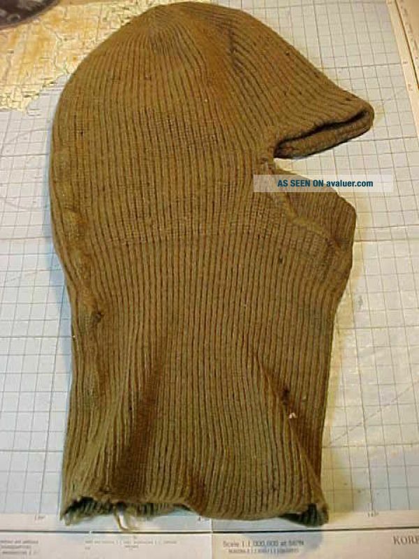 WWII US MOUNTAIN TROOPS WOOL SKI MASK | #50064203