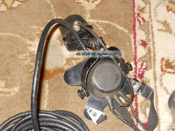WW2 WWII Military Radio Chest Set Microphone Headset Sound Powered ...