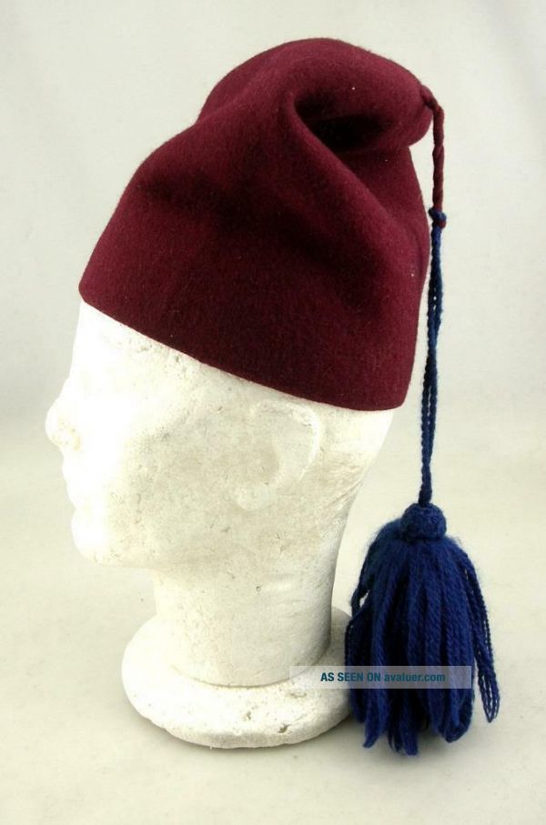 WW2 WWII ITALIAN ITALY FASCIST ARMY BERSAGLIERI CAPPELLO HAT CAP FEZ ...