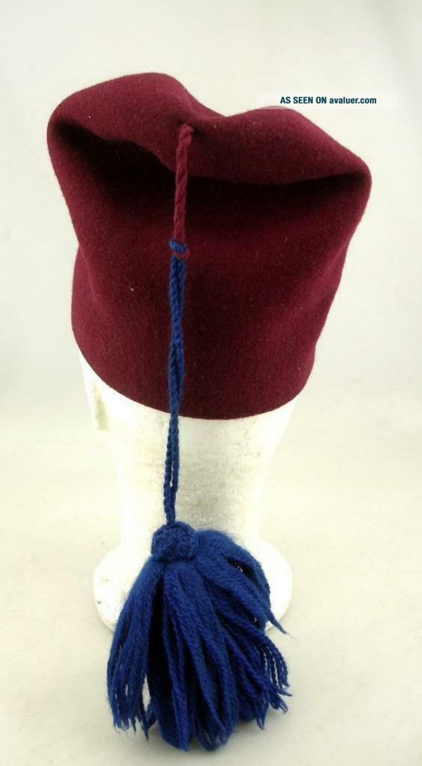 WW2 WWII ITALIAN ITALY FASCIST ARMY BERSAGLIERI CAPPELLO HAT CAP FEZ ...