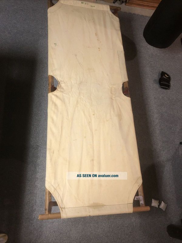 Vintage WW2 US Army Folding Cot | #50081824