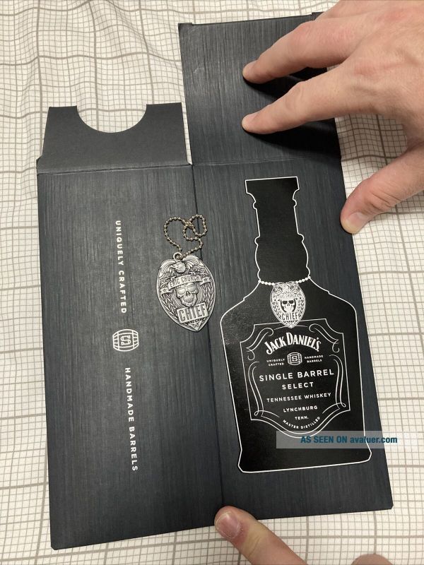Jack Daniels Eric Church Single Barrel Select Limited Edition Medallion ...