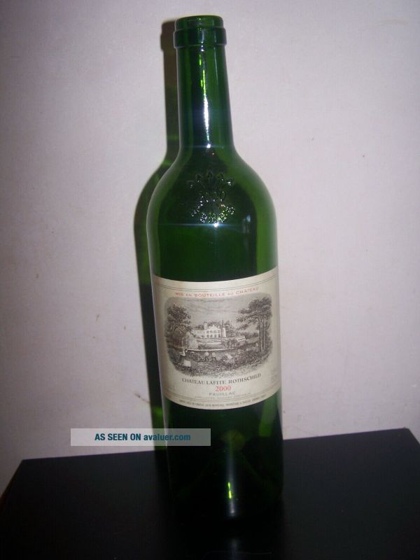 Bouteille Vide Vin Chateau Lafite Rothschild 2000 Empty Wine Bottle ...