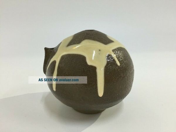 Japanese Pottery Water Dropper Suiteki Vintage Signed Onta Ware Unique ...
