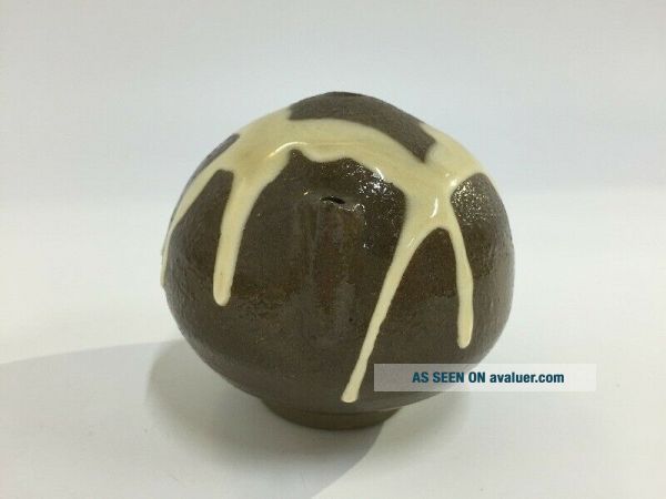 Japanese Pottery Water Dropper Suiteki Vintage Signed Onta Ware Unique ...