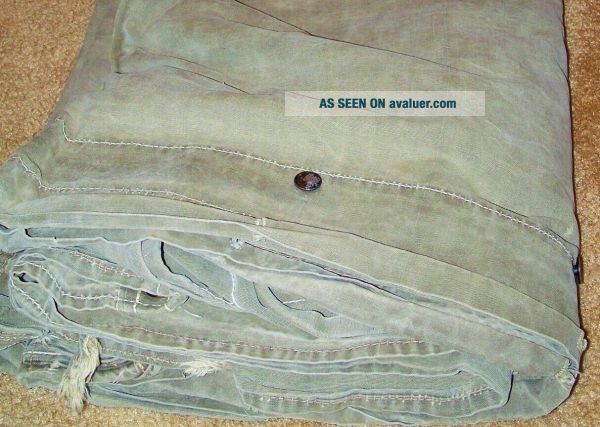 WW2 CANVAS U. S. SHELTER HALF TENT | #50144105