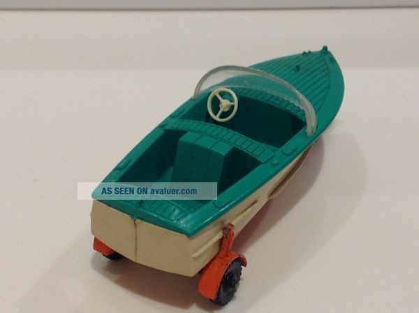 Dinky No 796 - Healey Sports Boat On Trailer. | #50204905