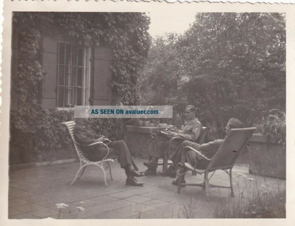 WWII CIC Photo NAMED COUNTER INTELLIGENCE CORPS OFFICERS AUGSBURG 13 ...